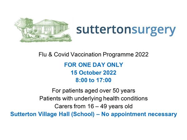 Sutterton Surgery News - Sutterton Surgery